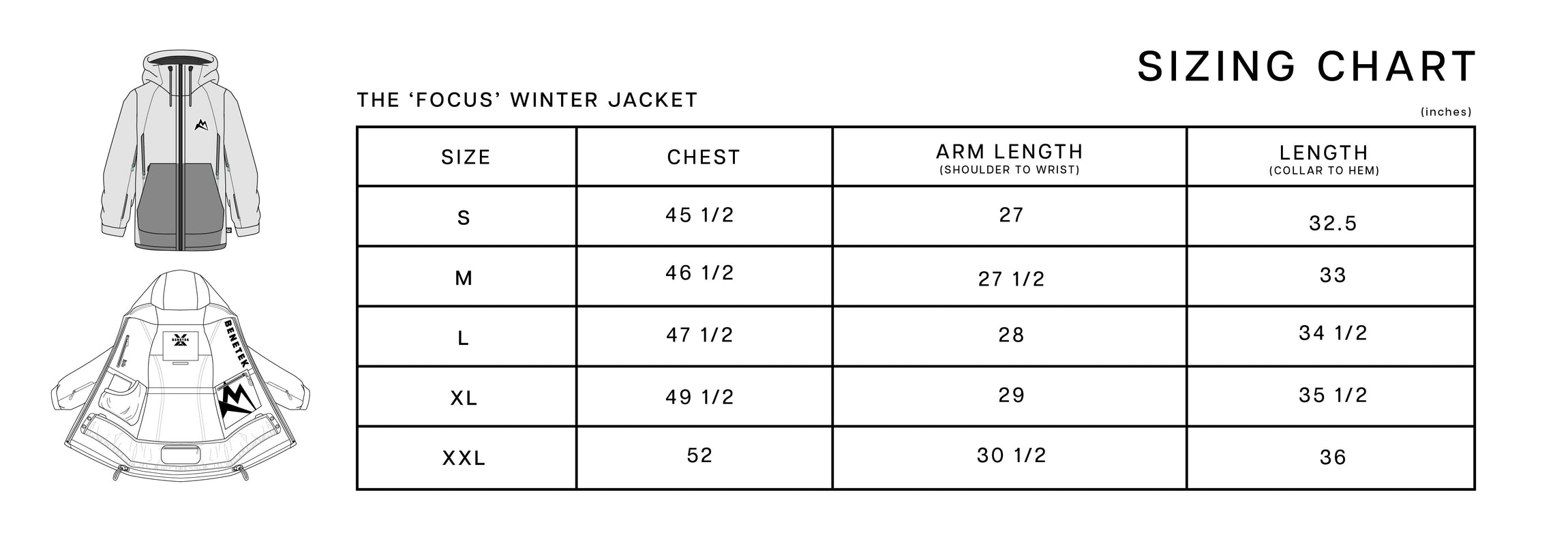 Focus Winter Jacket – Benetek